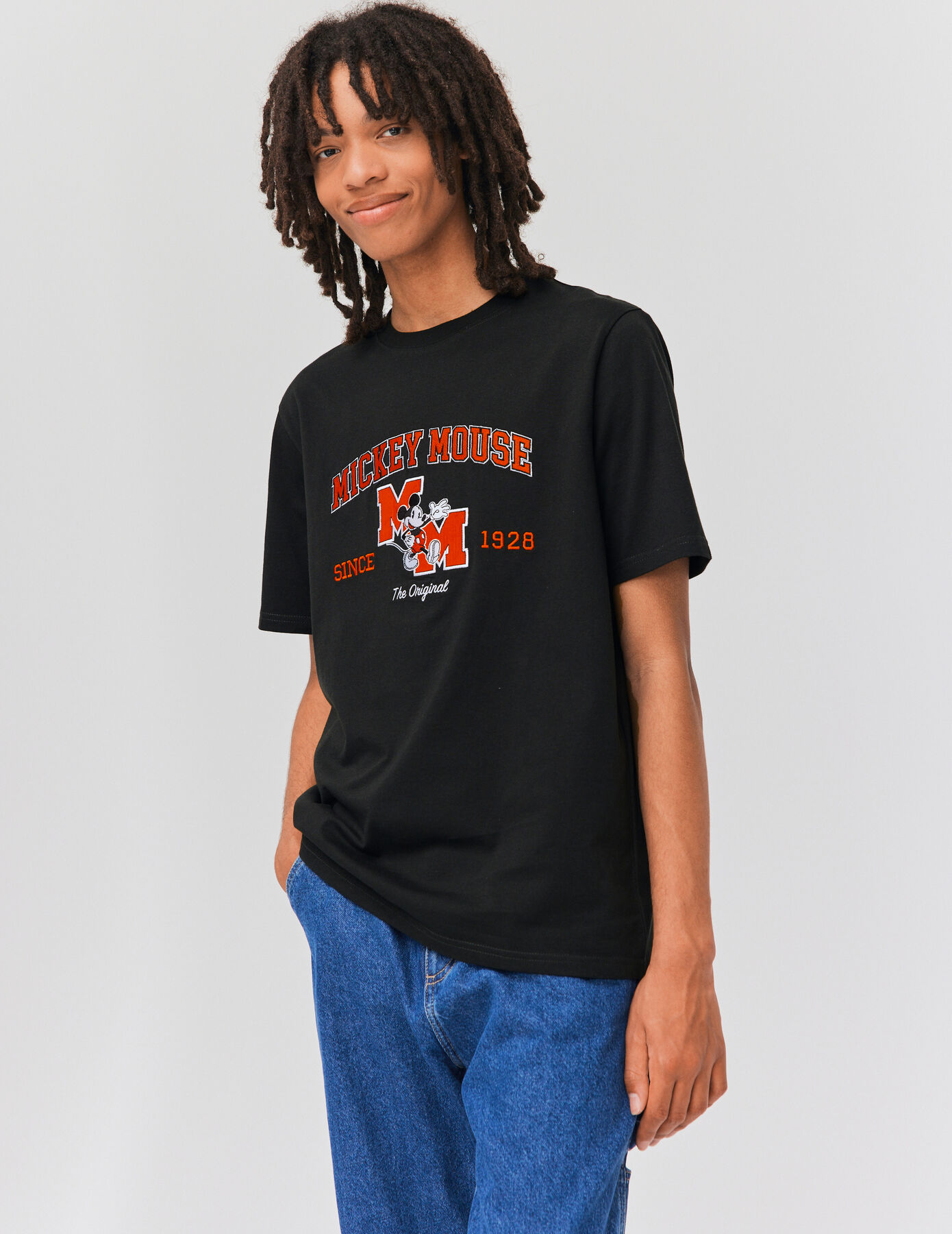 T-shirt collab MICKEY MOUSE Vert kaki | BZB