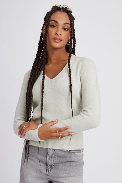 Pull col v femme | BZB